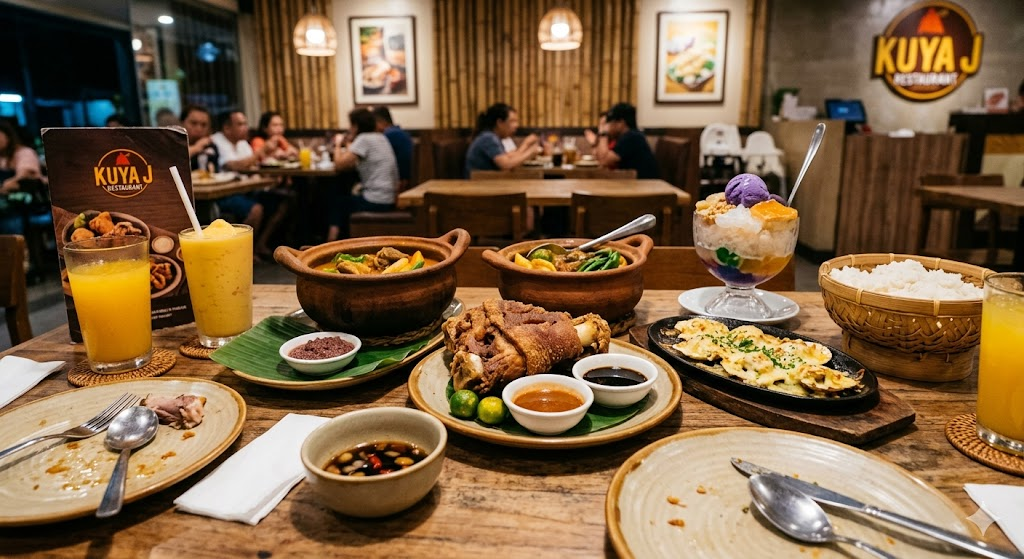 Kuya J Menu Prices Philippines 2026 – Latest Prices & Best Filipino Dishes
